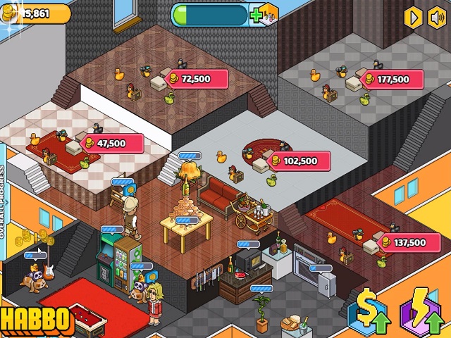 HABBO CLICKER online spil | POMU Spil