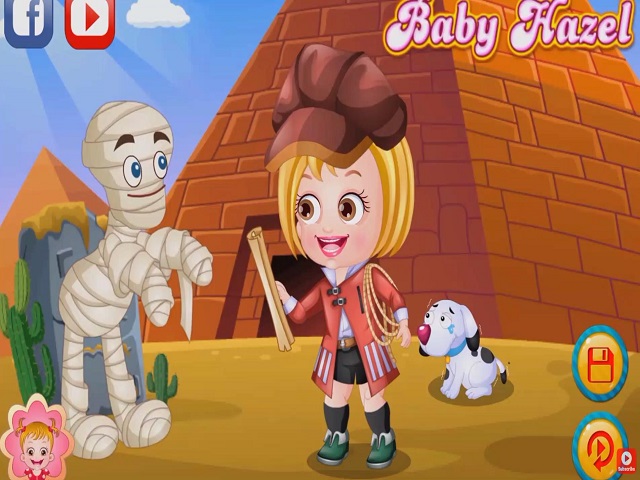BABY HAZEL ARCHAEOLOGIST DRESSUP online spil | POMU Spil
